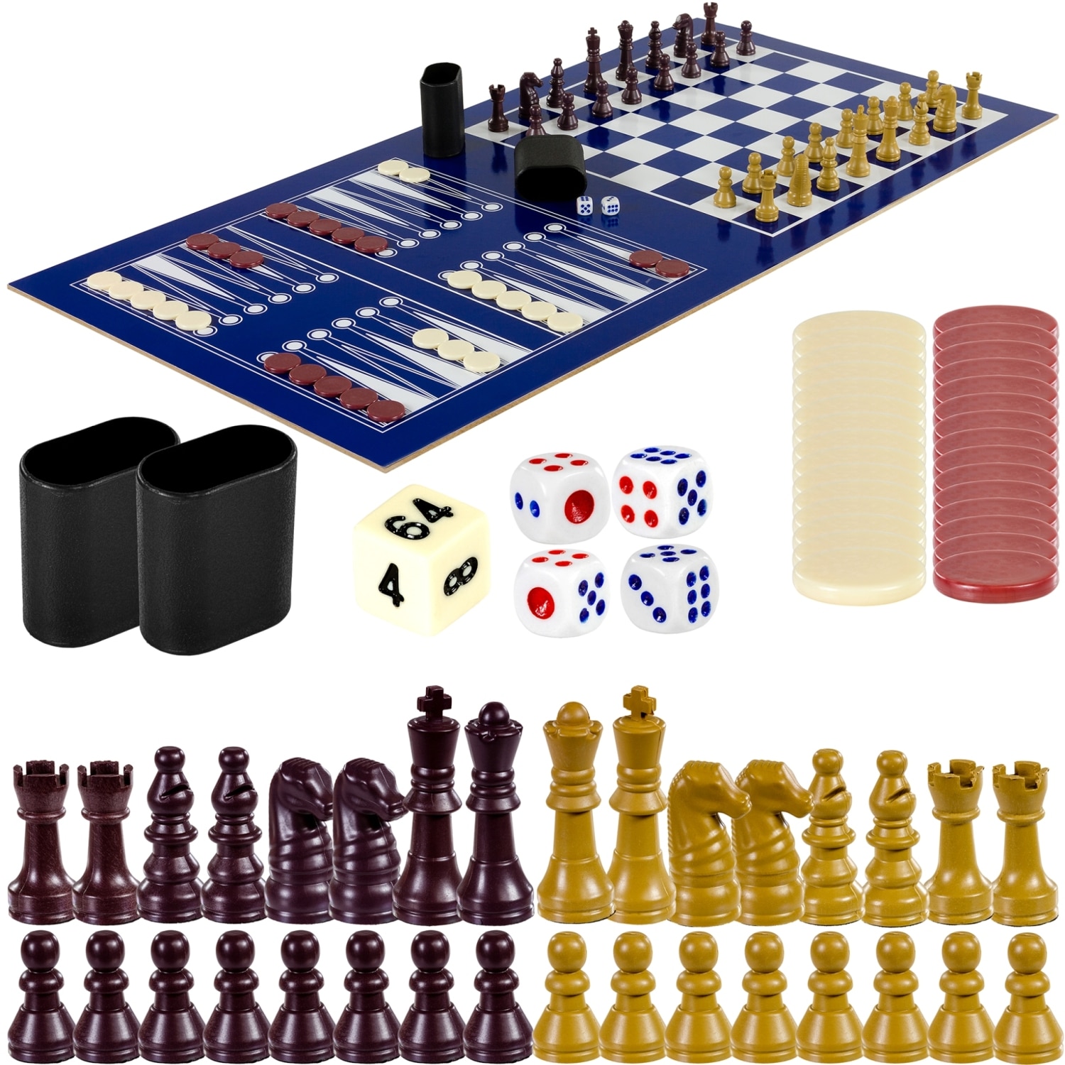 Masa de multi joc, 15 in 1, GAMES PLANET, negru - eMAG.ro