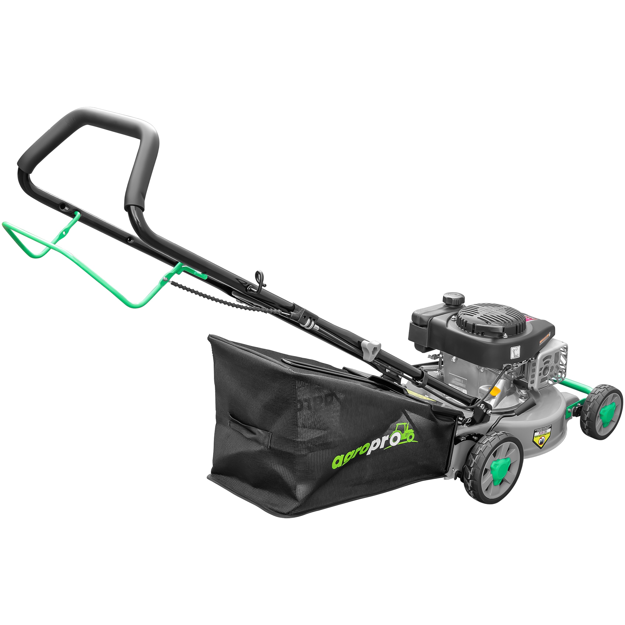 Masina de tuns gazon AgroPro AP 16H, motor Loncin, 3.5 CP, 123 cc ...