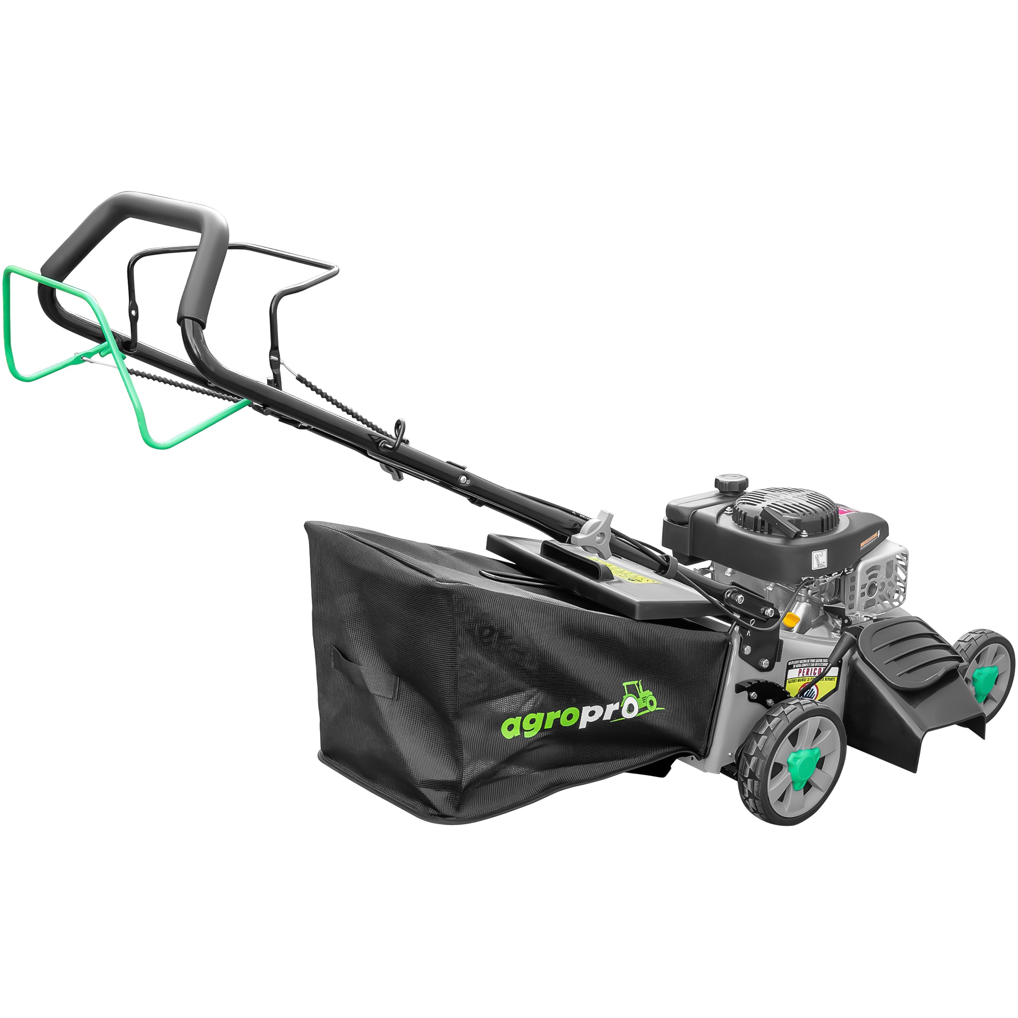 Masina de tuns gazon AgroPro AP 18S, motor Loncin, 4 CP, 139 cc ...