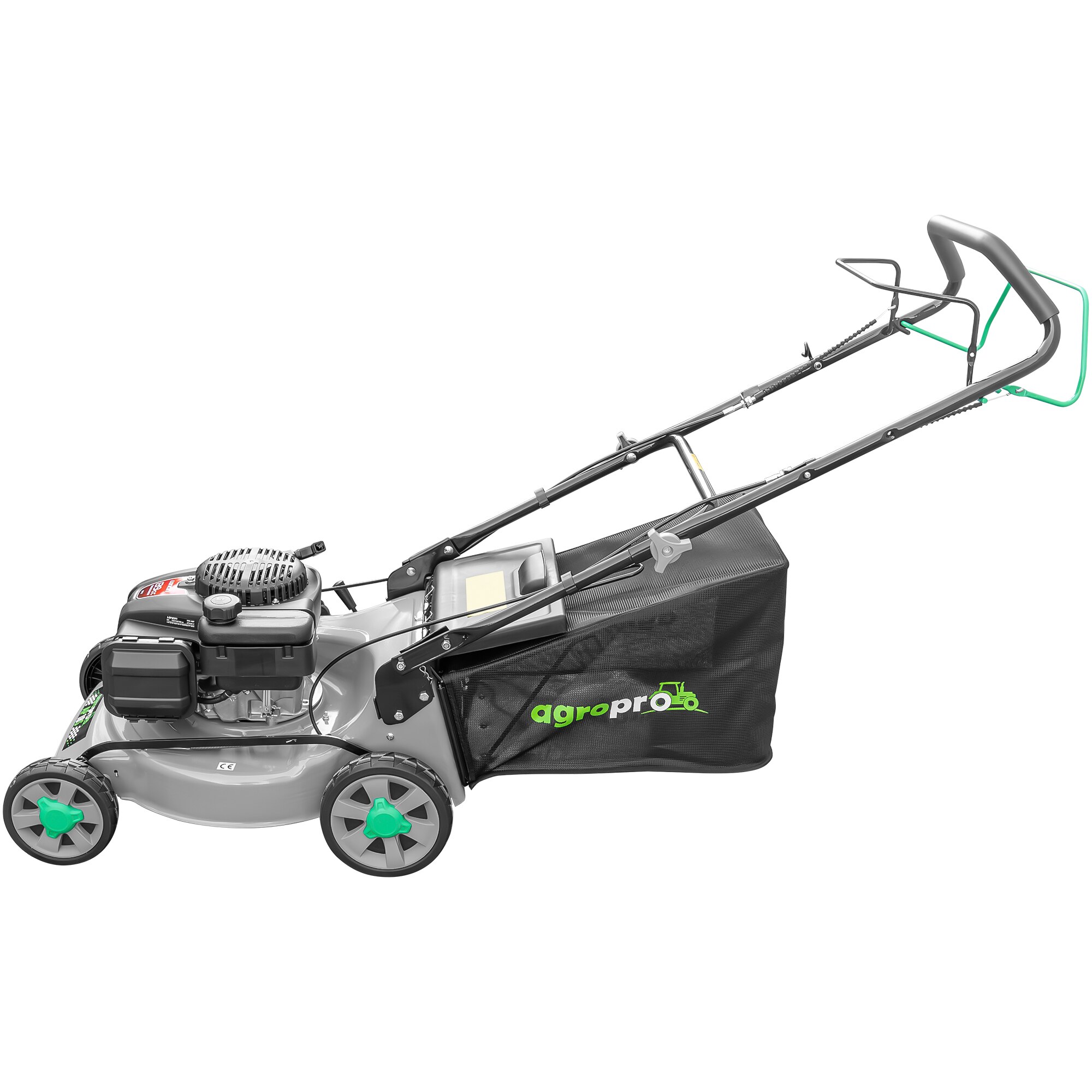 Masina de tuns gazon AgroPro AP 18S, motor Loncin, 4 CP, 139 cc ...