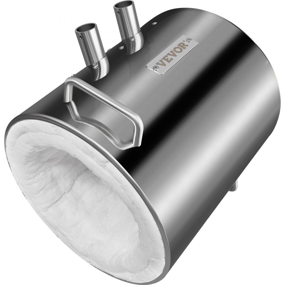 Set Cuptor pentru Topire Metale, Capacitate 12 Kg, Dublu Arzator ...