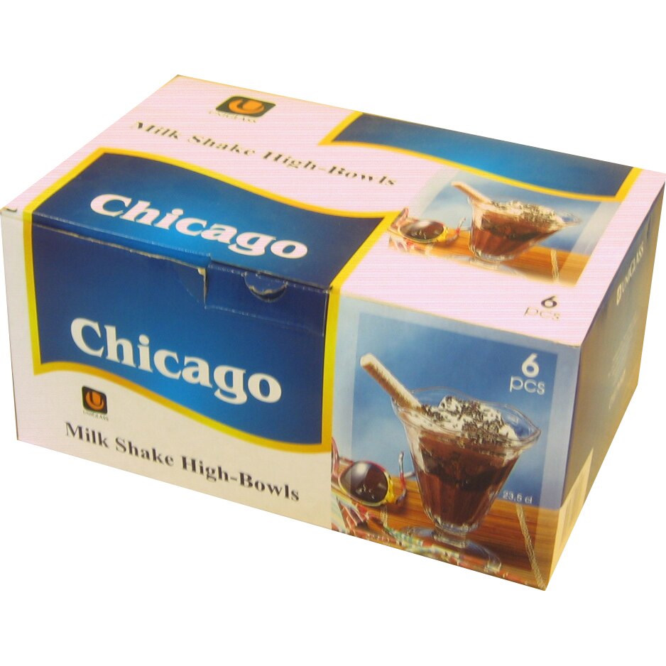 Set 6 Cupe Inghetata Uniglass Chicago, 225 ml - eMAG.ro