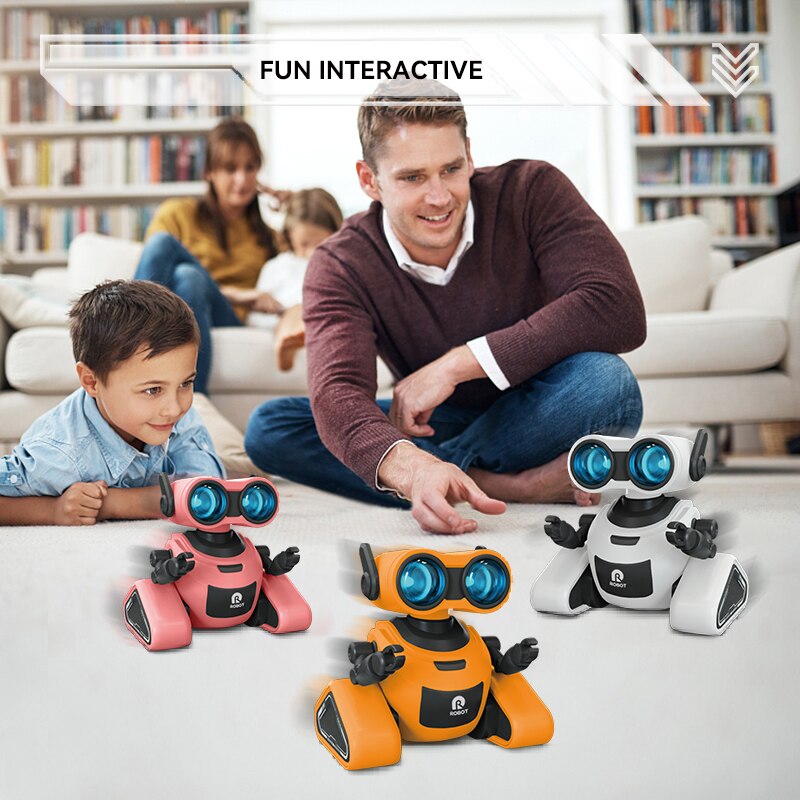 Robot ET inteligent, cu telecomanda si acumulator, raspunde la gesturi ...