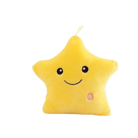 Perna stea luminoasa, galbena, 30 cm - eMAG.ro