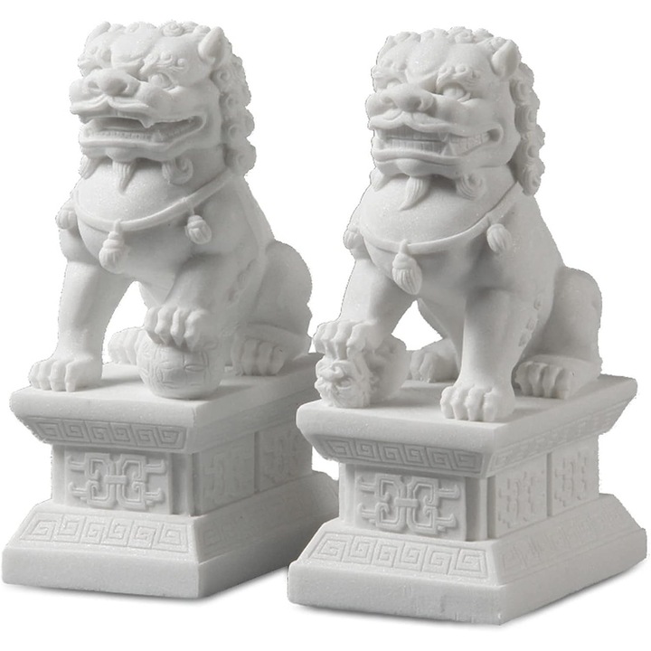 Caini Fu Feng Shui, obiect de protectie de furturi casa, curte si ...