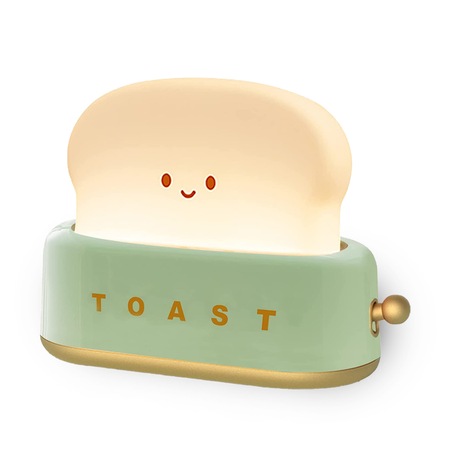 Нощна лампа за деца, Epsence, Toast, LED, Green - eMAG.bg