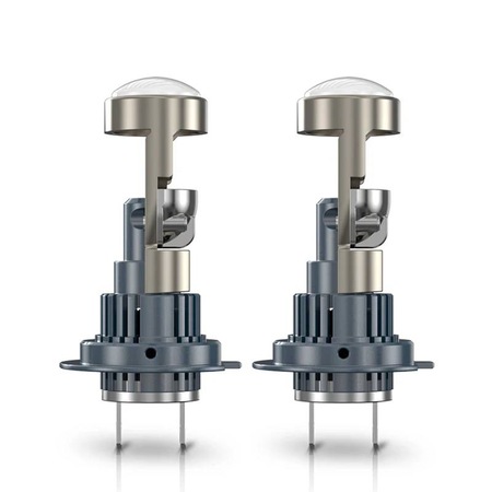 Set 2 intelligent H7 LED M01R cu lupa 300% brightness - eMAG.ro