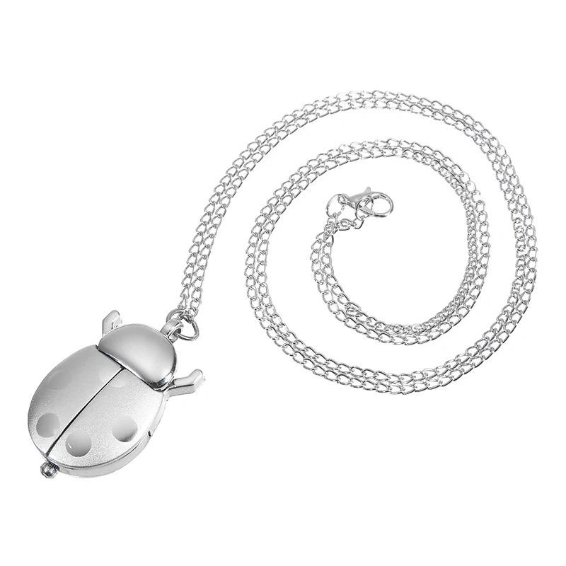 Pandantiv cu ceas functional, buburuza, quart, Nilex - eMAG.ro