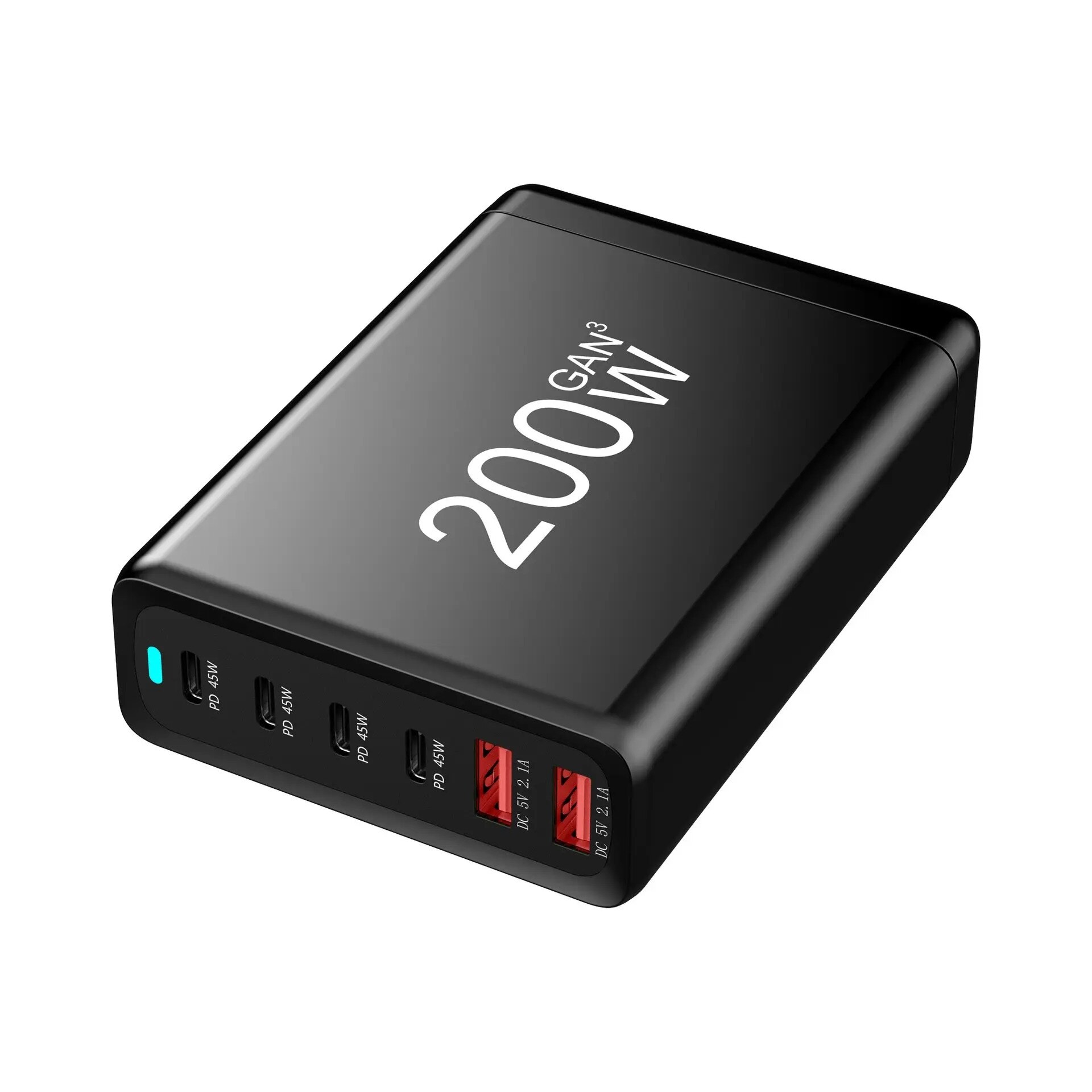 Statie de incarcare GAN3 max 200W pentru laptop, telefon, tableta, all ...