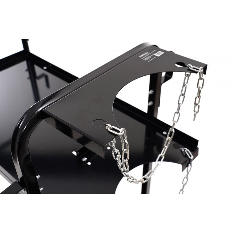 Carucior pentru aparat sudura tip MIG/MAG si TIG cu suport butelie de ...