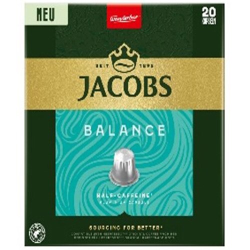 Capsule cafea Jacobs Balance compatibile Nesspresso,20 capsule,104 g ...