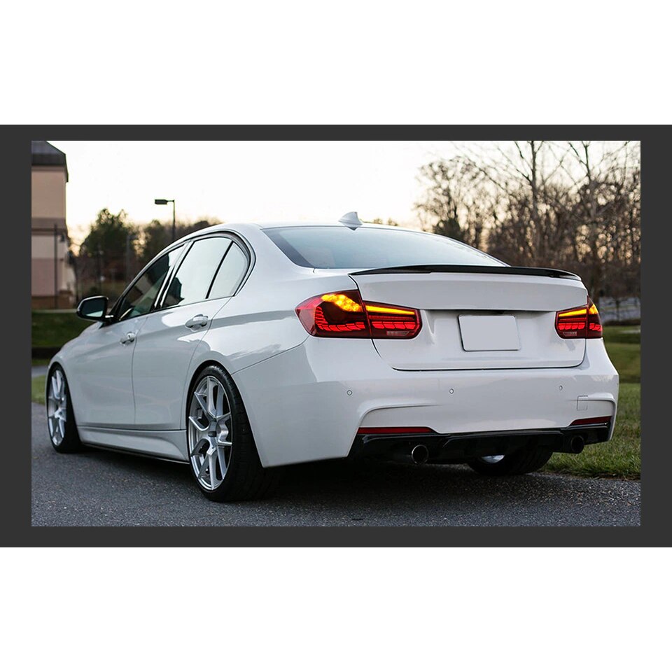 Set 4 Stopuri Model GTS OLED Compatibile cu BMW Seria 3 F30 2011-2019 ...