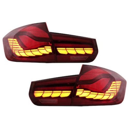 Set 4 Stopuri Model GTS OLED Compatibile cu BMW Seria 3 F30 2011-2019 ...