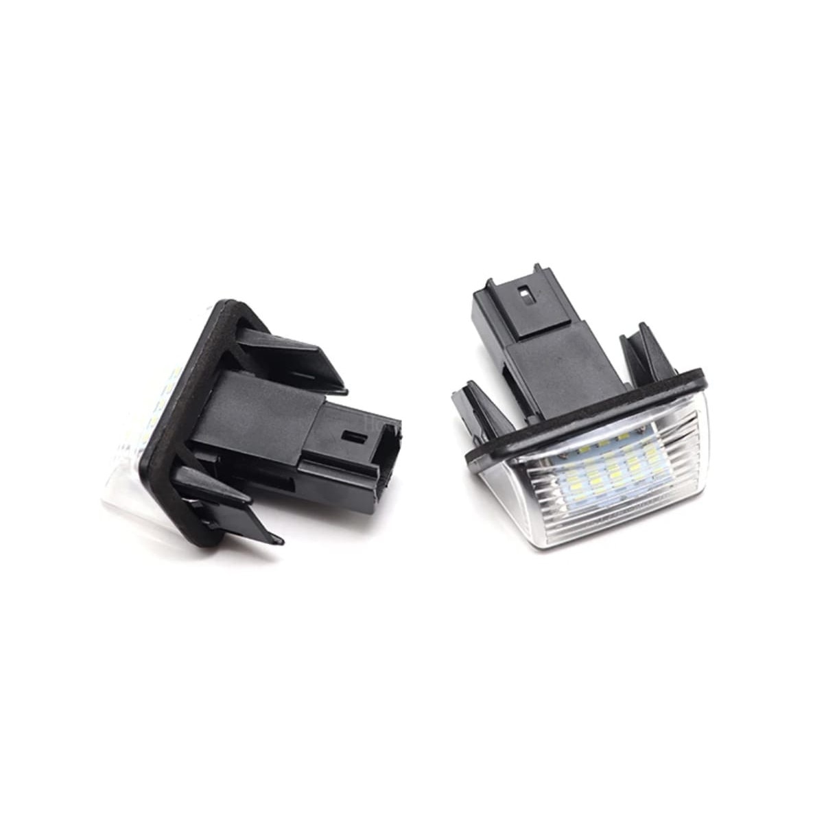 Set 2 bucati Lampi numar LED, fara eroare de bec ars pentru Peugeot 206 ...