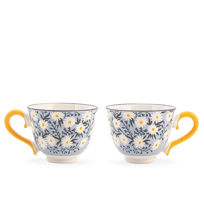 Set 6 cesti ceai, portelan NBC, H&H, 220 ml - eMAG.ro