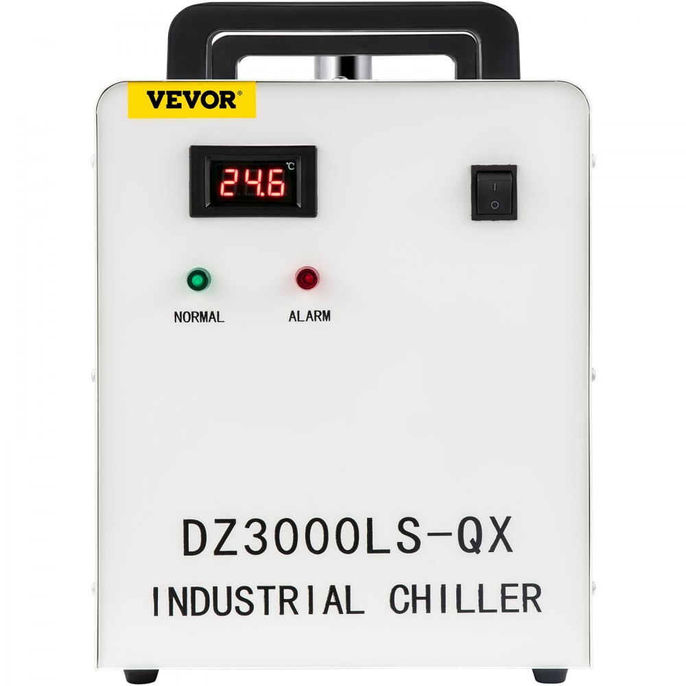 Racitor de Apa Industrial, Rezervor 9L, Racire 50W/℃, Cu Tub laser de ...
