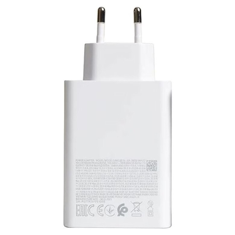 Incarcator retea 65 W Super Fast Charge 100-240V 1x USB-C 65W 1x USB-C ...