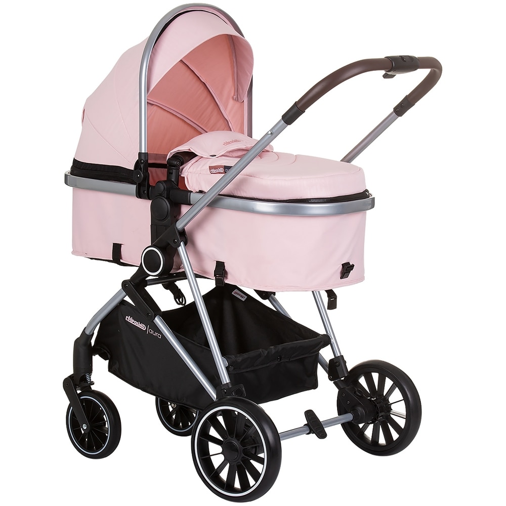 Carucior Chipolino Aura 2 in 1 flamingo - eMAG.ro
