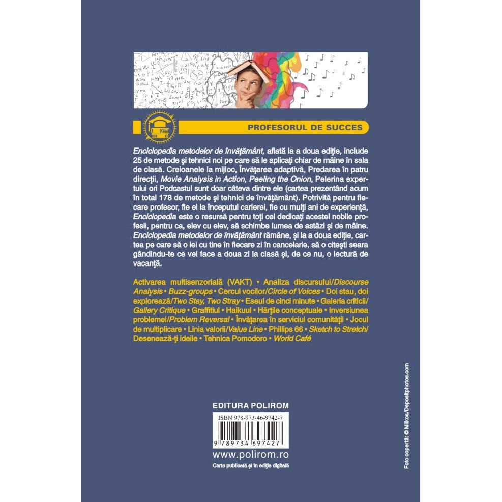 Enciclopedia metodelor de invatamant - Ion-Ovidiu Panisoara, ed 2024 ...
