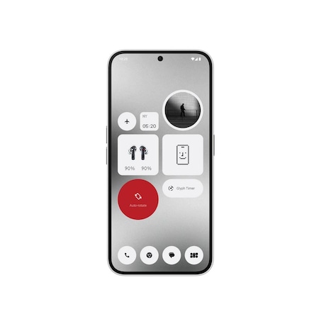 Telefon mobil Nothing Phone (2a), 256GB, 12GB RAM, 5G, White - eMAG.ro