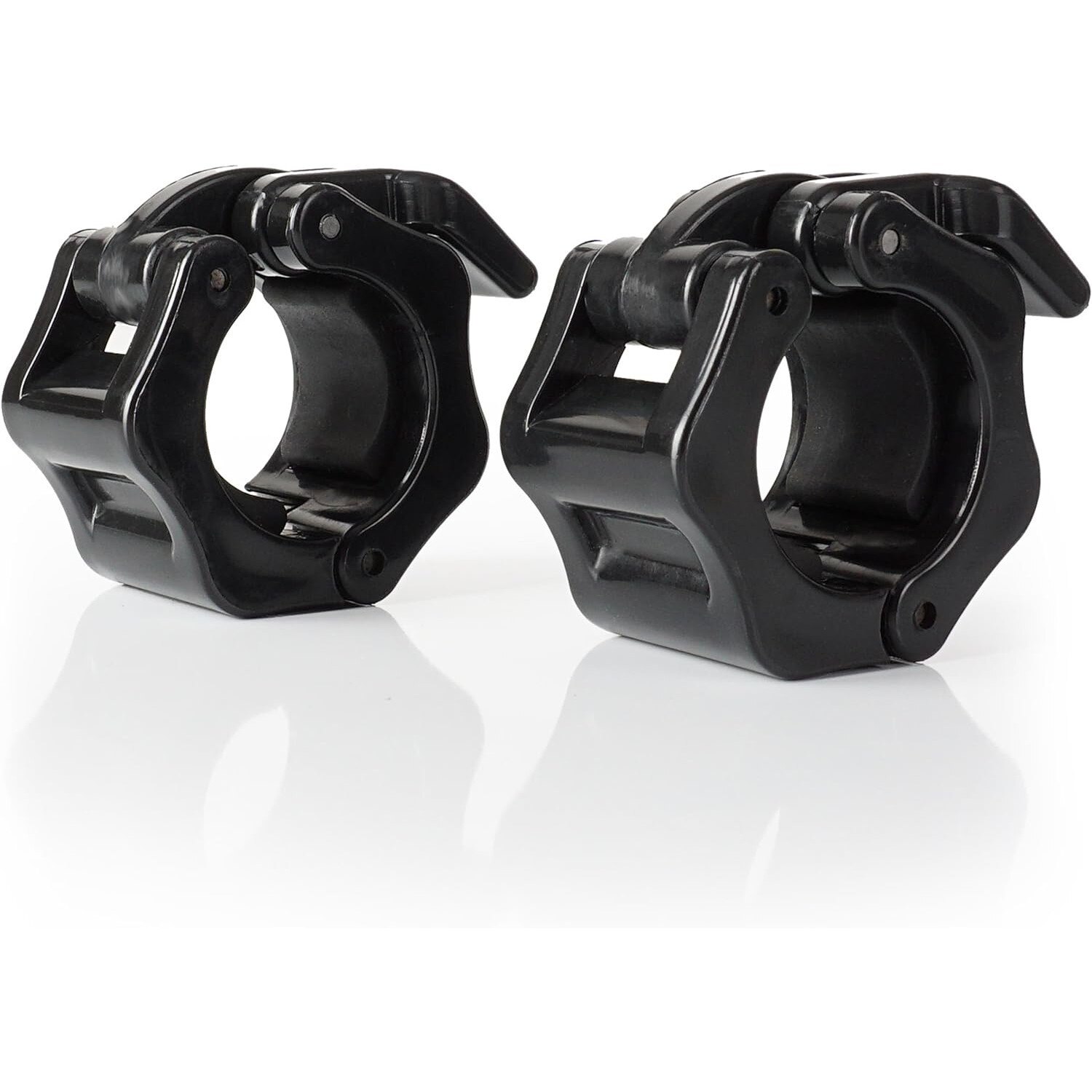 Cleme pentru haltere, pereche, 30mm, negre, ScSports - eMAG.ro