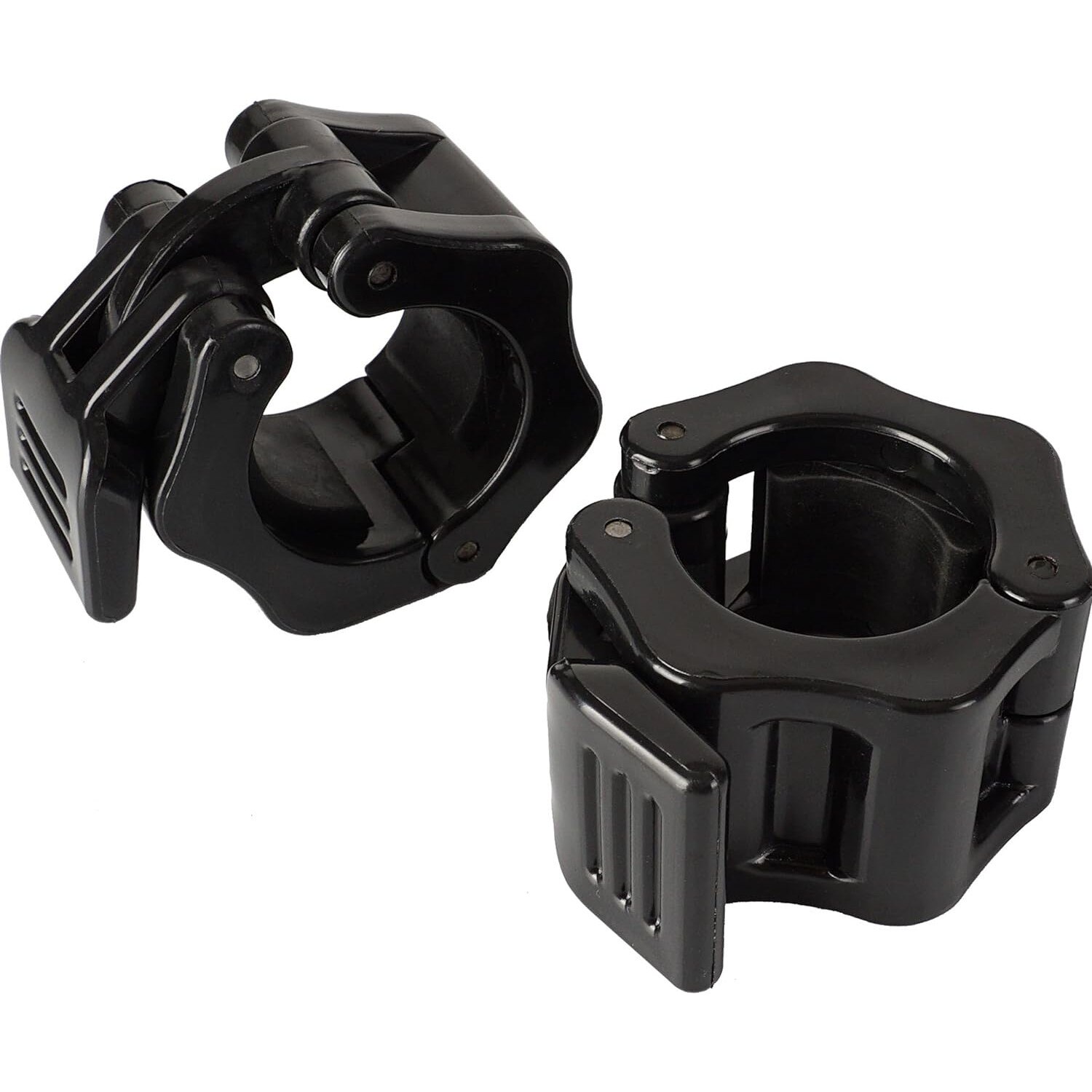 Cleme pentru haltere, pereche, 30mm, negre, ScSports - eMAG.ro