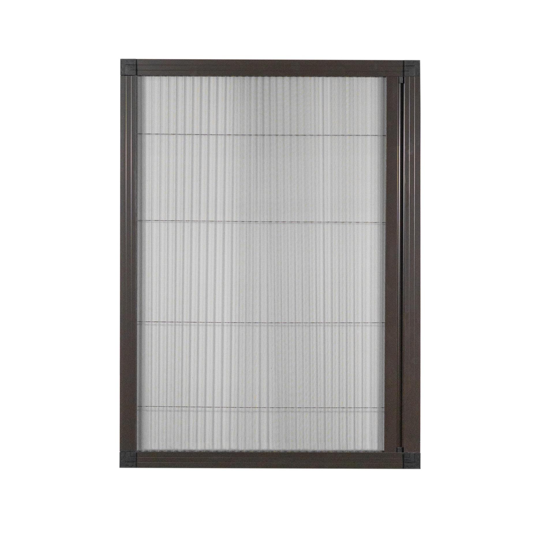 Plasa Insecte Tip Plisee, Profil Maro Inchis, L 72 cm X H 78 cm - eMAG.ro