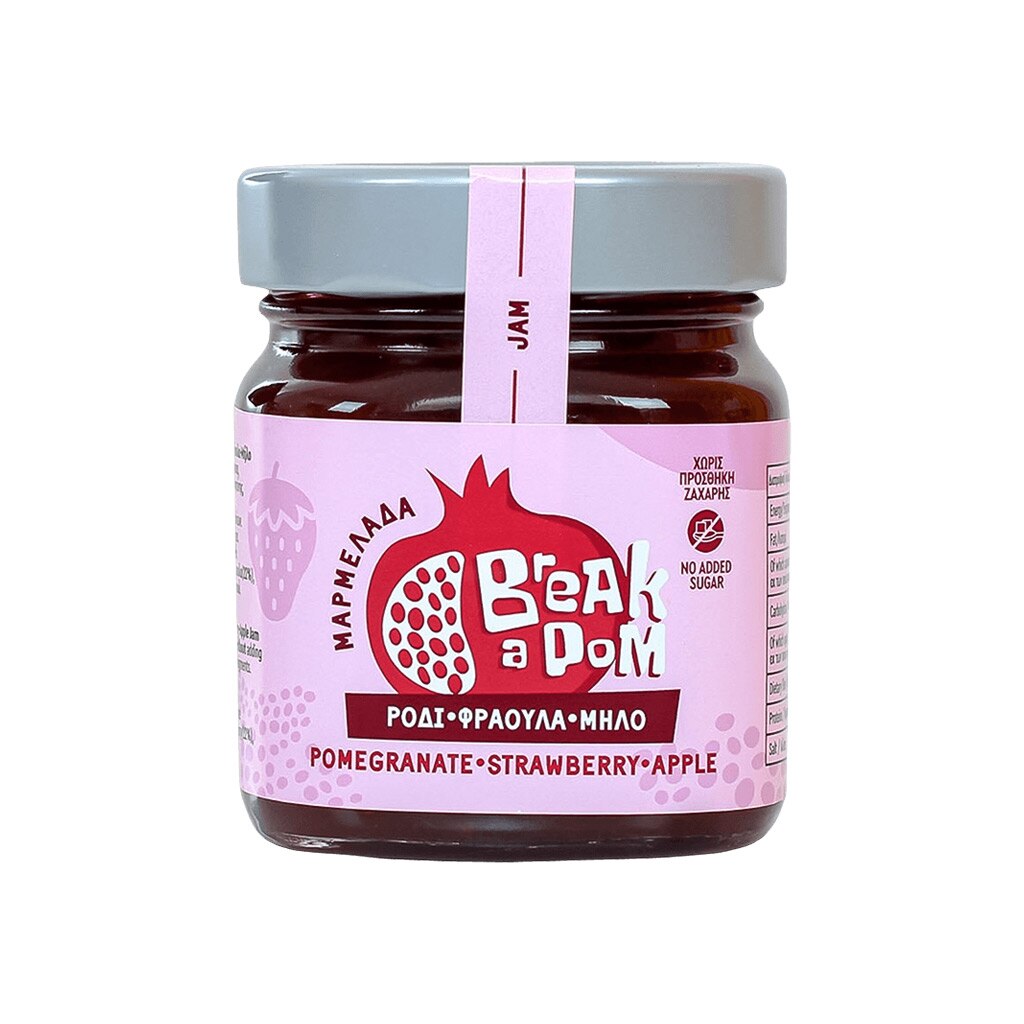 Dulceata de fructe, Aggelis Family, Rodie/Capsuni/Mere, 240 g - eMAG.ro