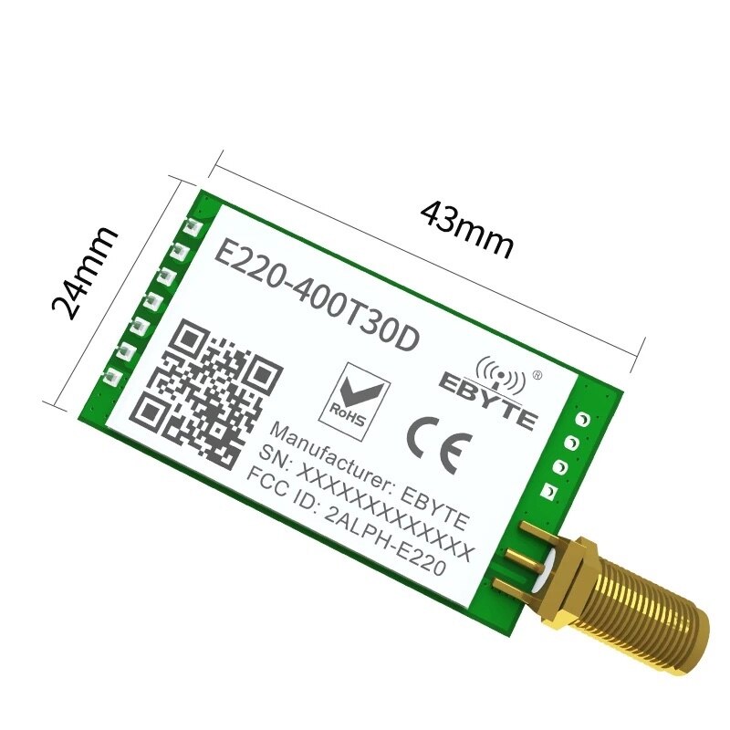 Modul de radio E220-400T30D LoRa 433MHz 10km - eMAG.ro