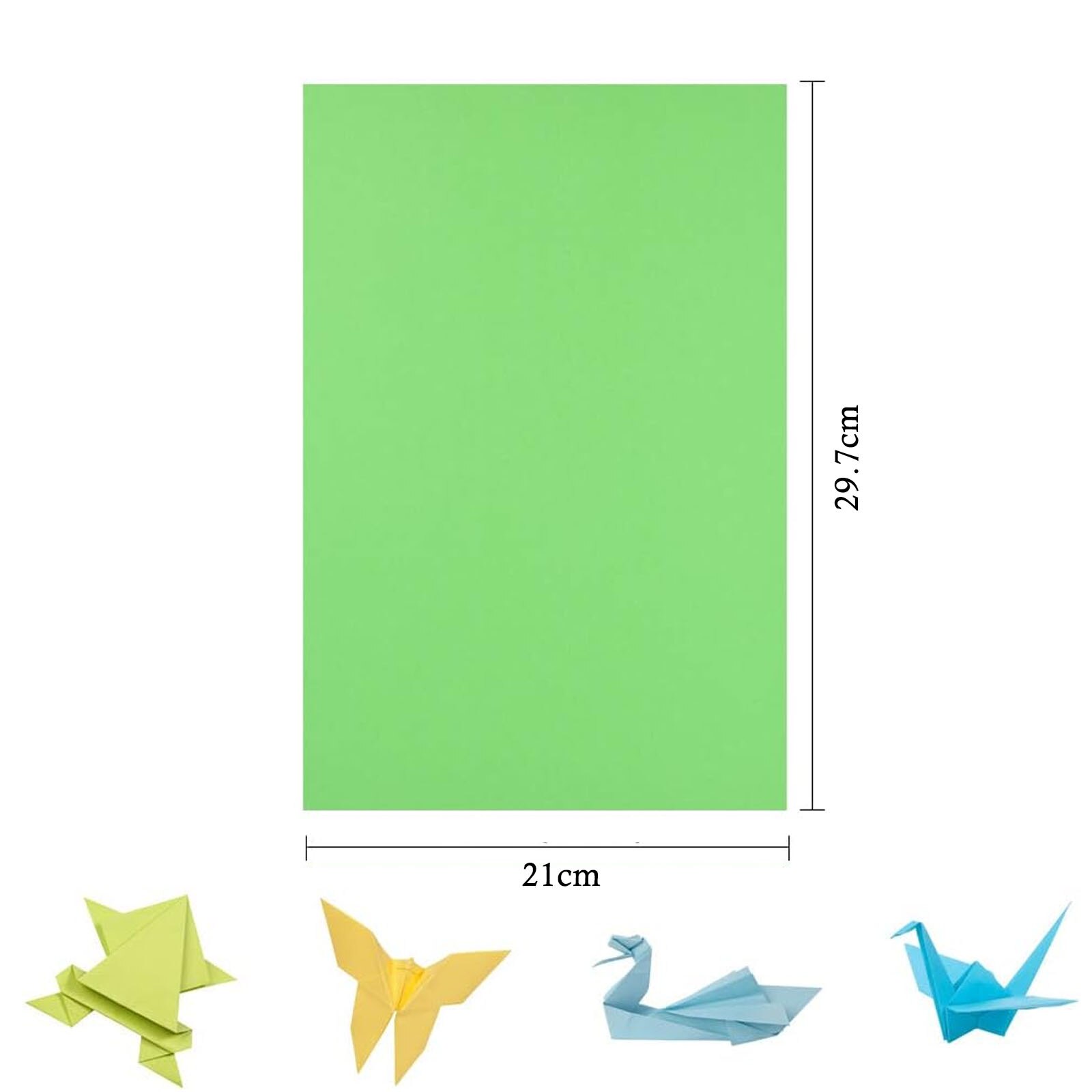 Set 200 coli hartie colorata A4, Axroad Mall, 20 culori intense, 70g/mp ...