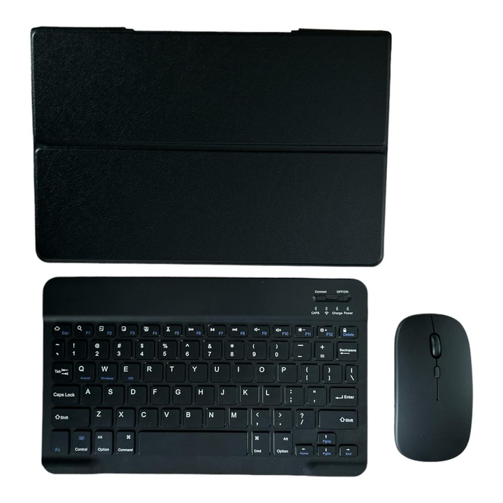 Husa cu tastatura si mouse Wireless, Bluetooth, pentru tableta Lenovo ...