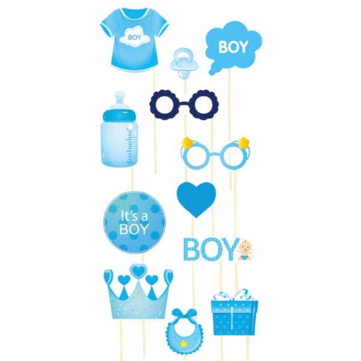 Set 12 propsuri foto botez baiat - eMAG.ro