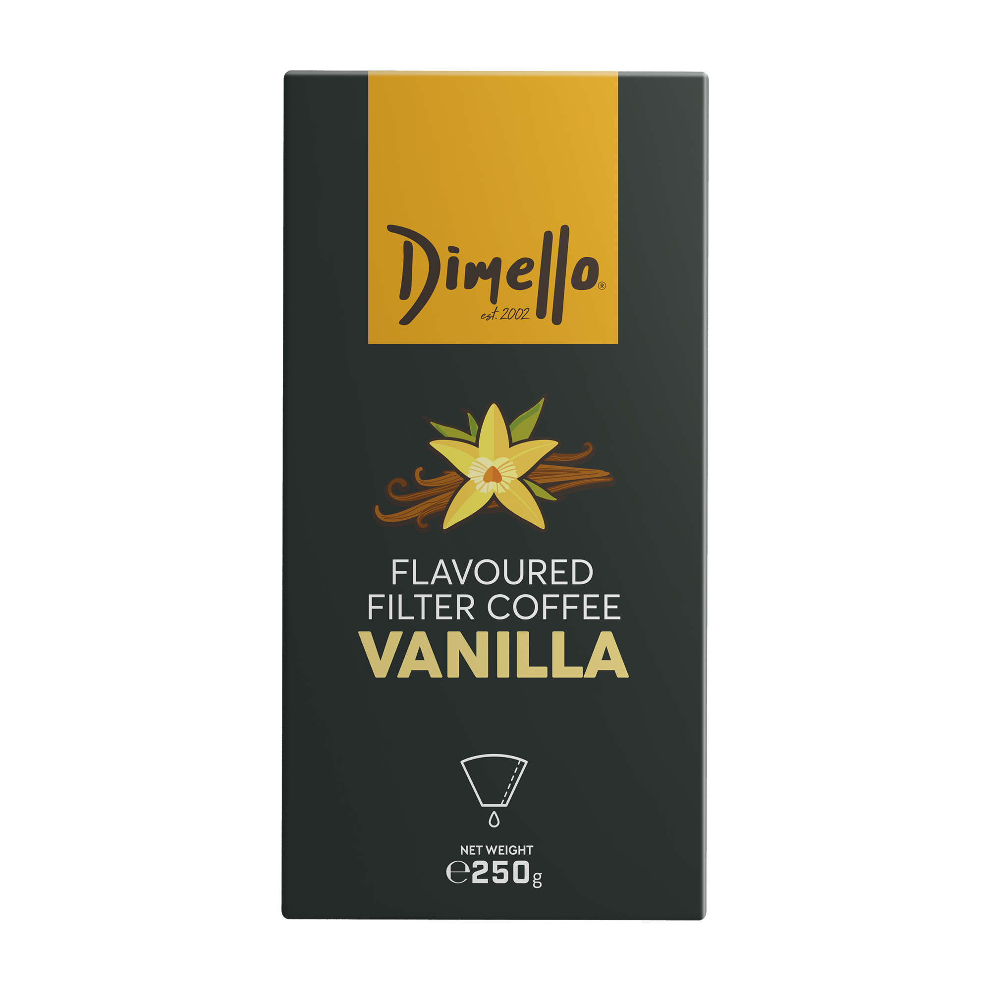 Cafea, DIMELLO, Filtru Vanilla, Medium roast, 250 g - eMAG.ro