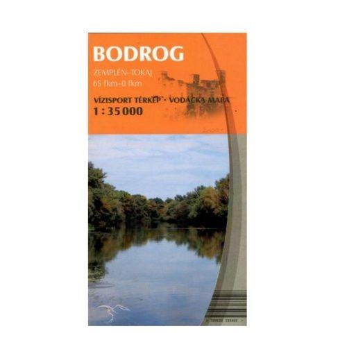 Bodrog: Zemplén-Tokaj vízisport térkép, 1:35000 - eMAG.hu