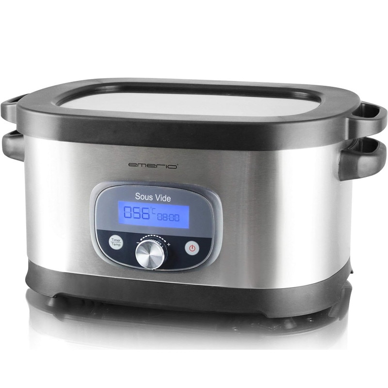 Уред за су вид EMERIO SC-110841, 520W, 6L, 11 програми, Таймер, Инокс ...