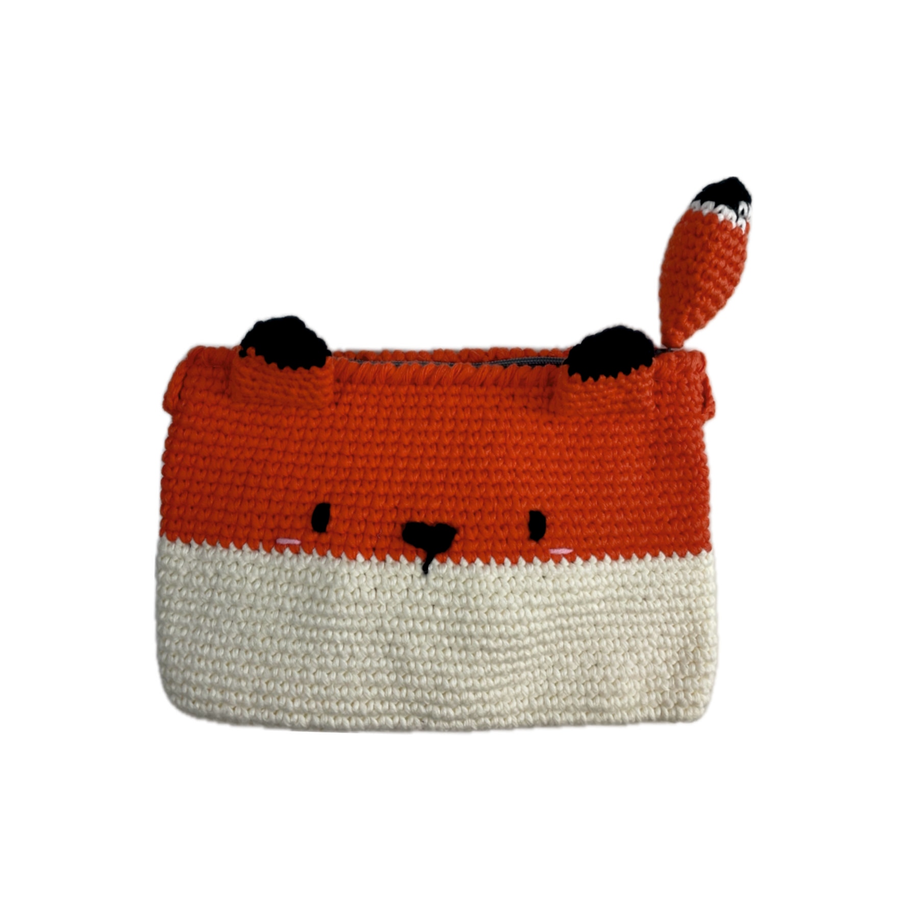 Geanta crosetata manual - Poseta Foxxie 21 cm - eMAG.ro