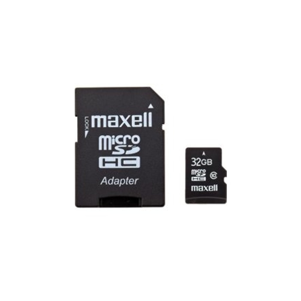 Карта памет 1TECH Maxell, Micro SDHC, 32GB, Class 10, Черен - eMAG.bg