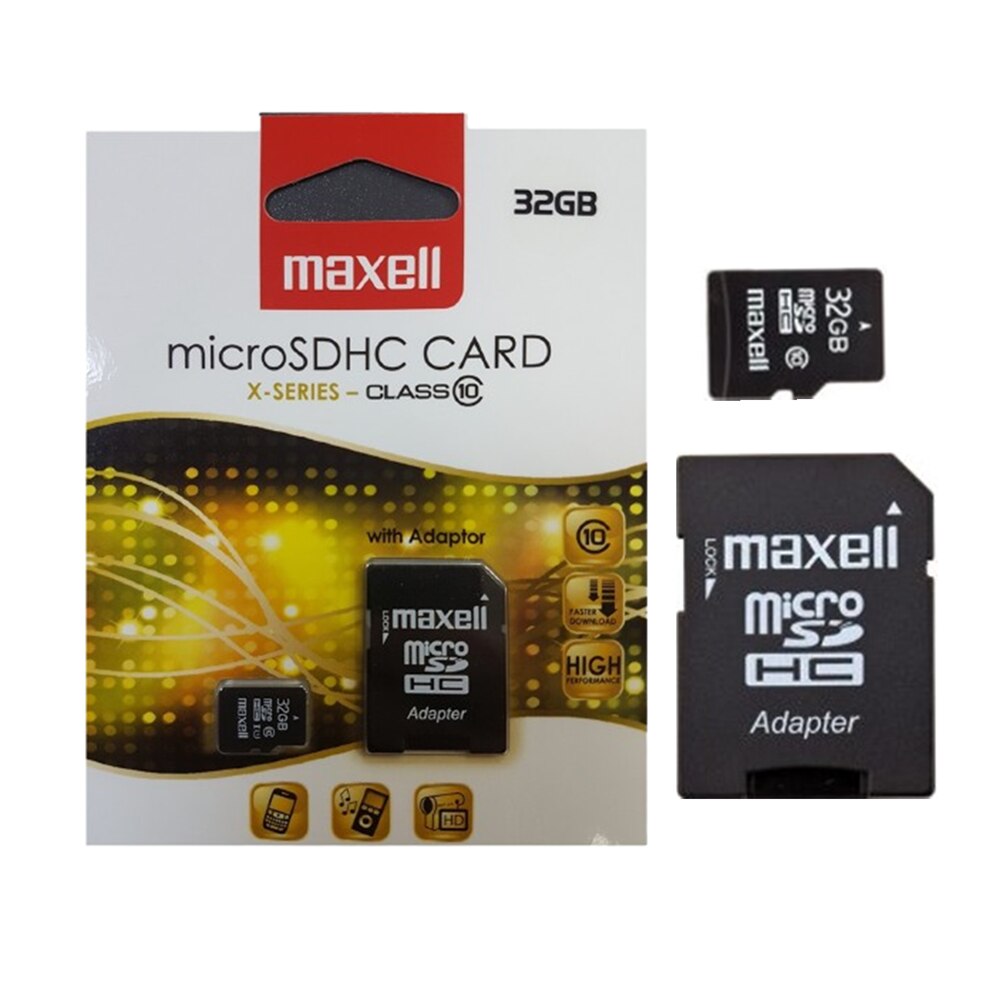 Карта памет 1TECH Maxell, Micro SDHC, 32GB, Class 10, Черен - eMAG.bg