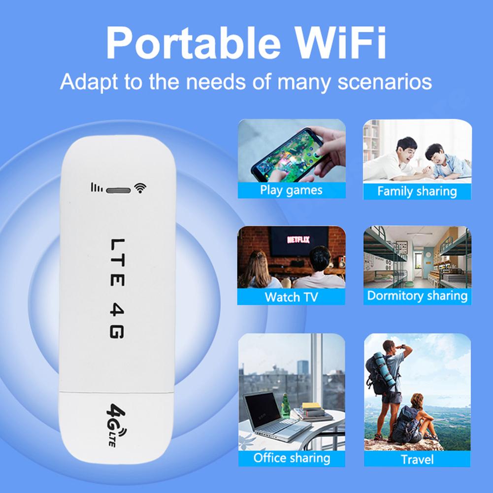 Modem USB WiFi 4G, Ouyifan, 150Mbps, Alb - eMAG.ro