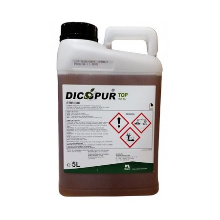 Erbicid pentru gazon, Dicopur Top 464 SL, 5 L - eMAG.ro