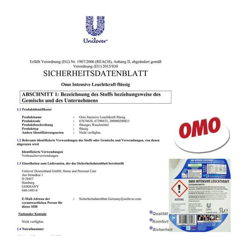 Detergent lichid Omo Universal 5l, 100 sc - eMAG.ro