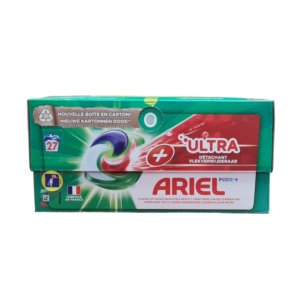 Ariel PODS+ ULTRA Clean Power перилни капсули, 27 пранета - eMAG.bg