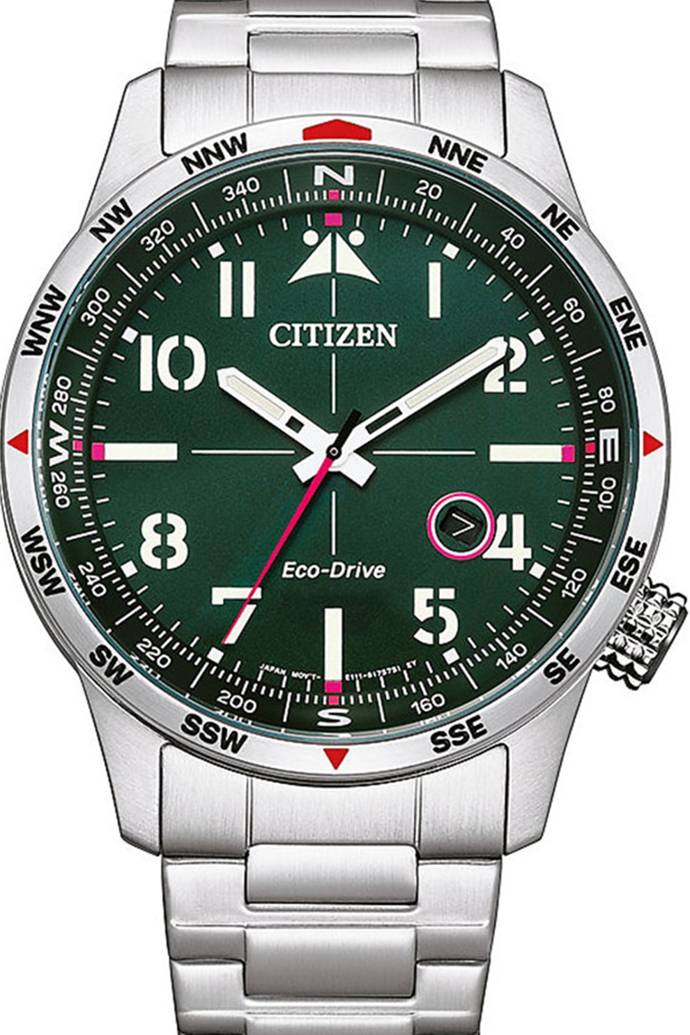 Citizen, Ceas cu functii multiple Eco-Drive, Argintiu - eMAG.ro