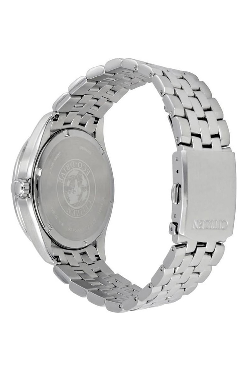 Citizen, Часовник Eco-Drive със силиконова каишка, Сребрист - eMAG.bg