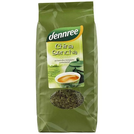 Ceai verde China Sencha, Dennree, bio, infuzie-frunze, 500 g - eMAG.ro