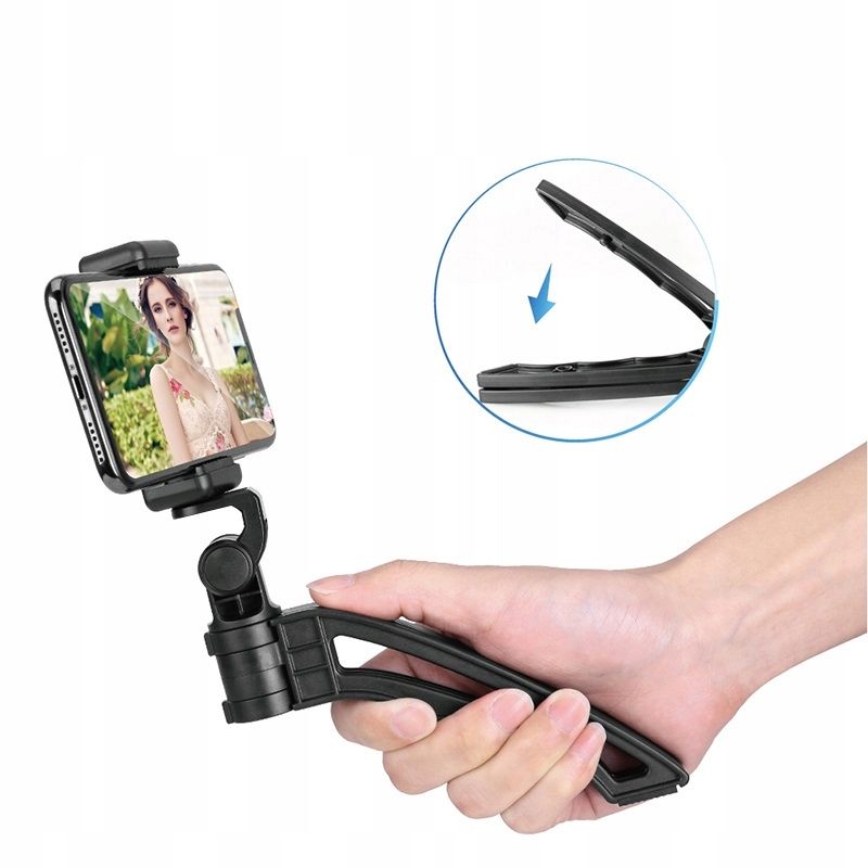 Trepied cu suport pentru telefon, rotatie de 360 de grade, pentru ...