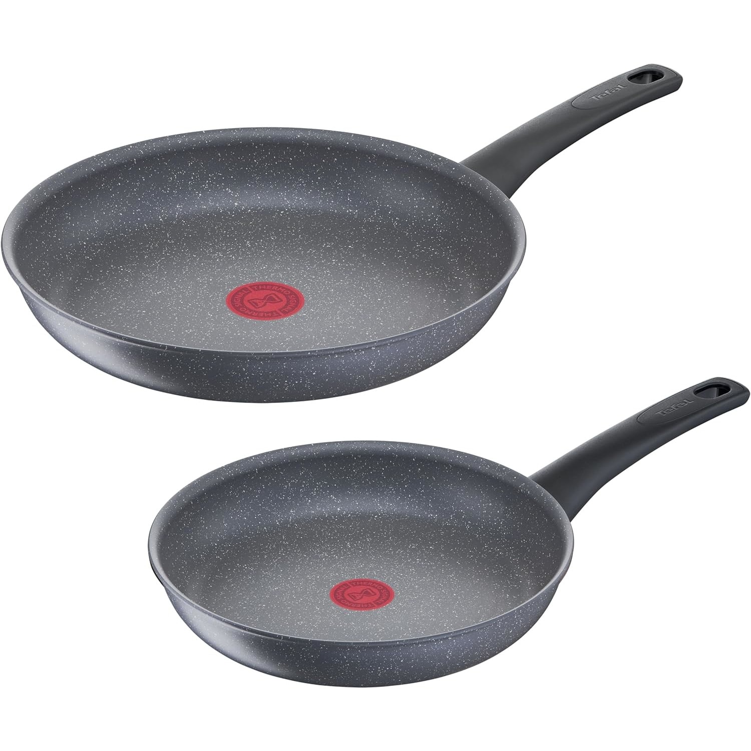 Set 2 tigai Tefal Healthy Chef, 24+28 cm, strat Mineralia+ anti-aderent ...