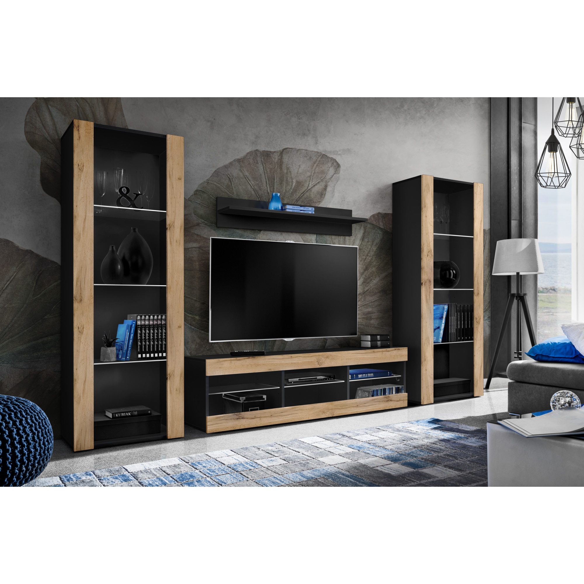 Set Mobila Living Tivoli Set Grande, Komodee, PAL, 250 x 159 x 35 cm ...
