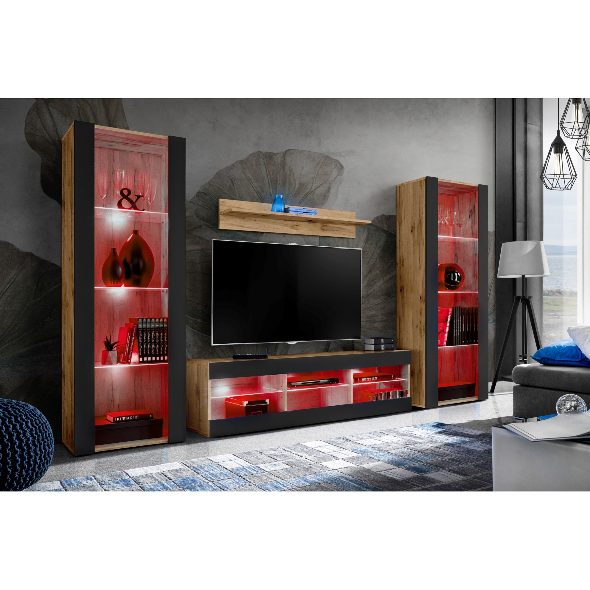 Set Mobila Living Tivoli Set Grande, Komodee, PAL, 250 x 159 x 35 cm ...