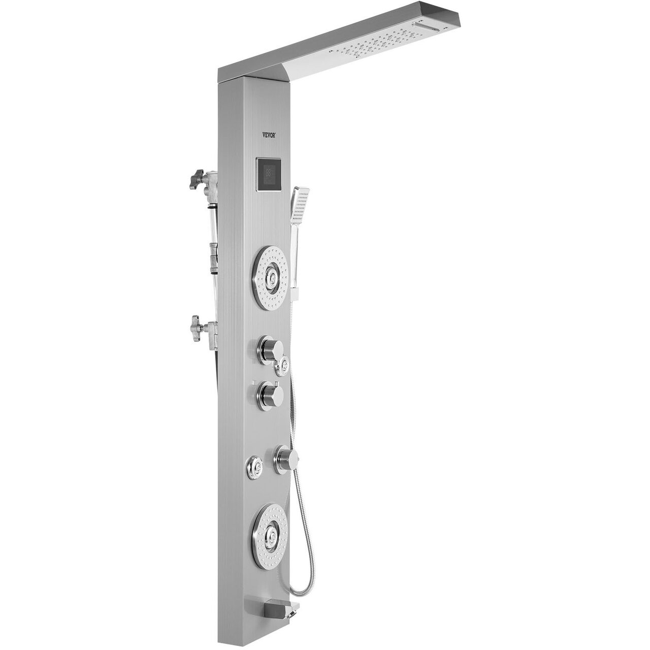 Panou dus hidromasaj, Vevor Inox, 6 functii, Led, 20x6.6x122 cm - eMAG.ro